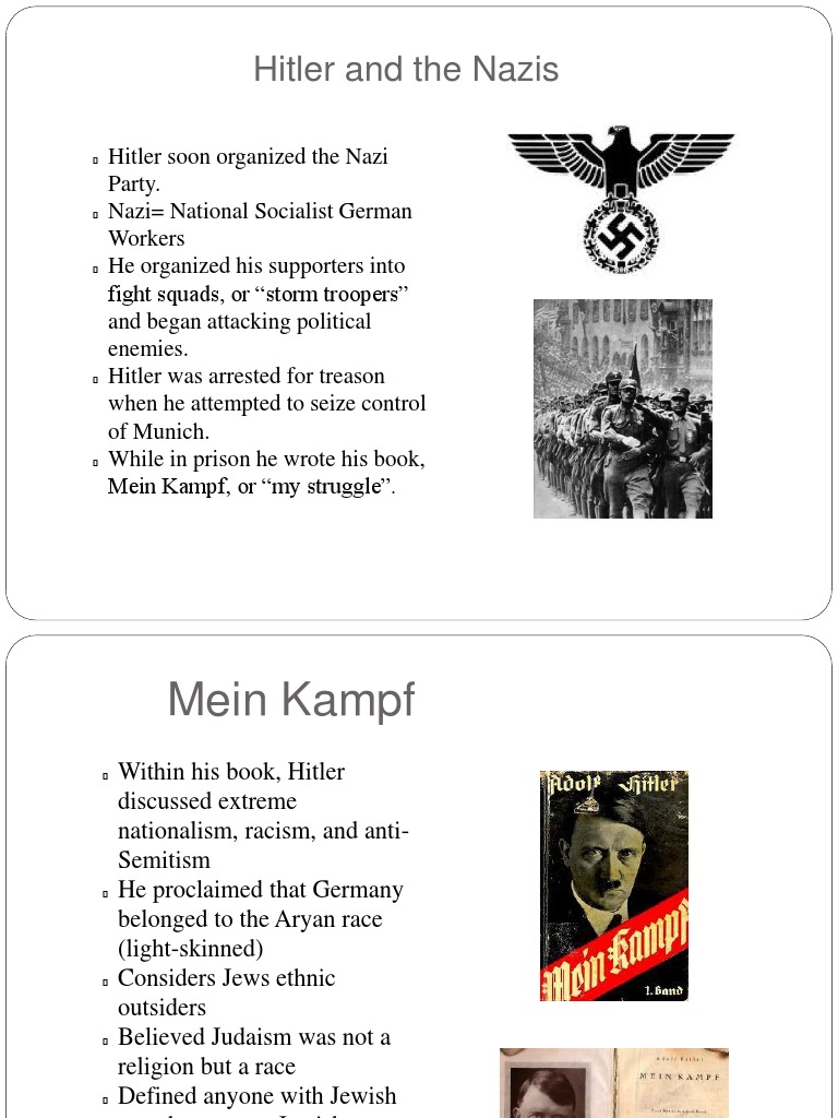 Rise of Hitler Powerpoint | PDF | Nazi Germany | Nazi Party