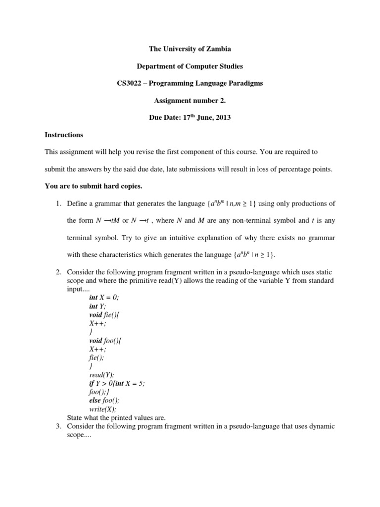 Assignment 2 Pdf Array Data Type C Programming Language