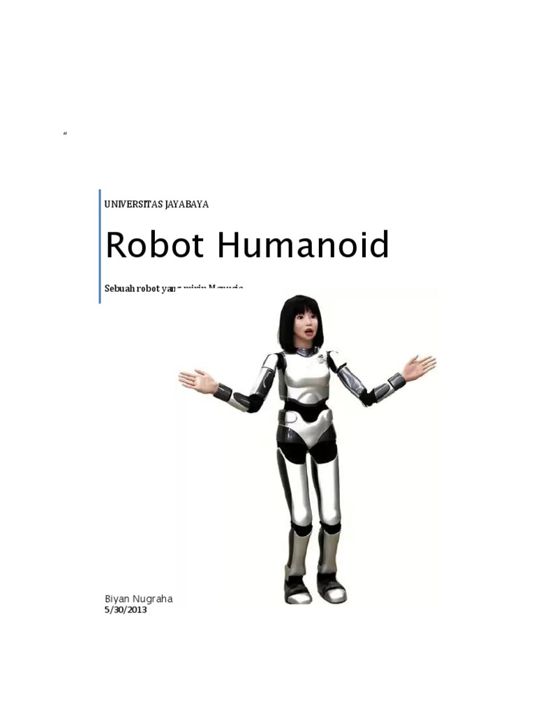 Robot Humanoid | PDF
