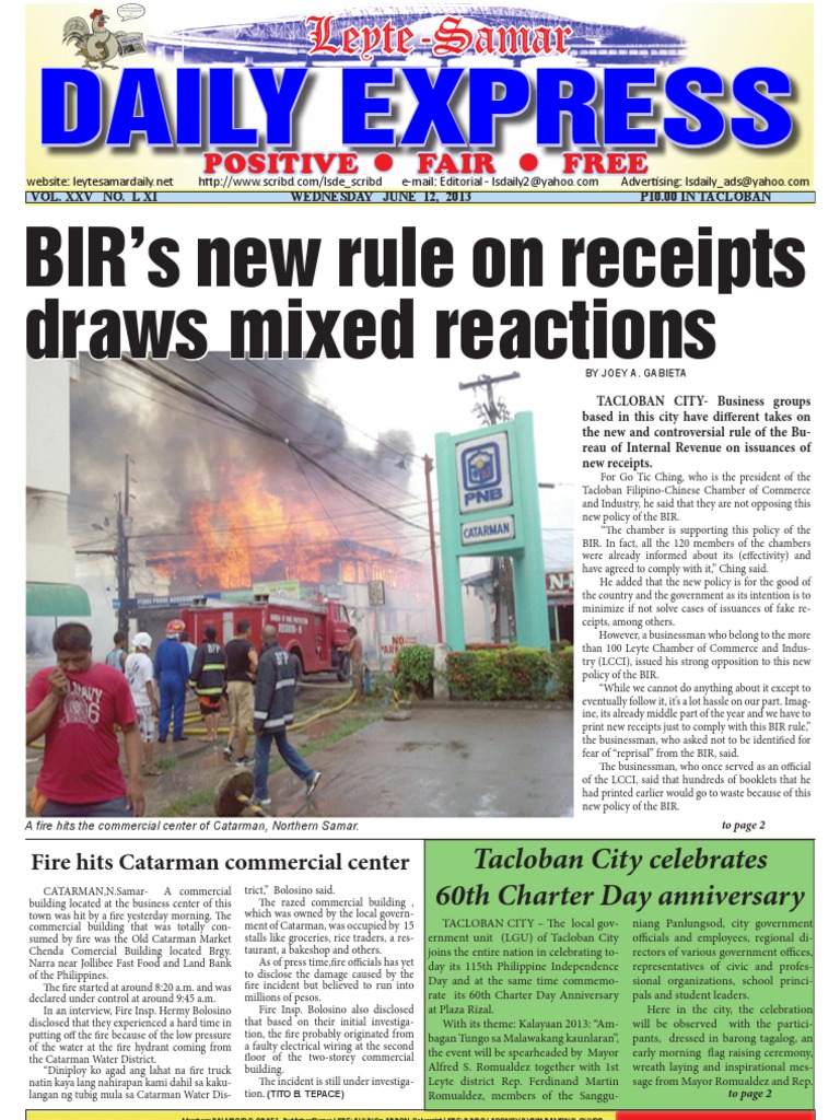 LSDE June 12 Wednesday 2013 | PDF | Complaint | Adverse Possession