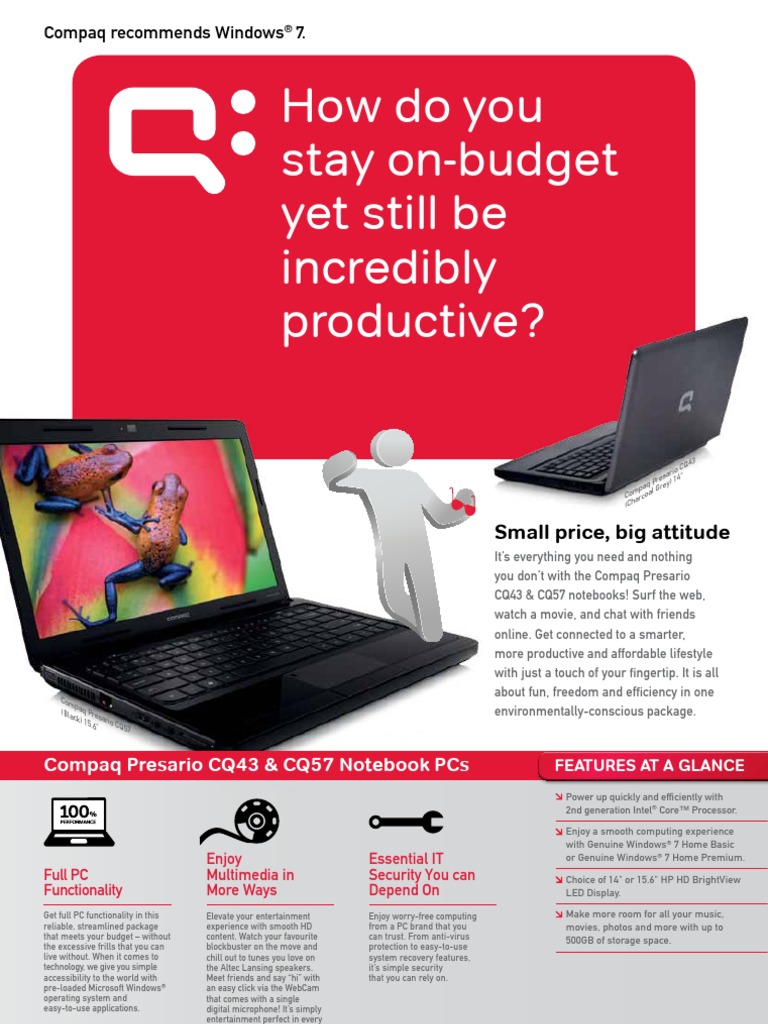 Brosur Laptop | PDF | Laptop | Personal Computers