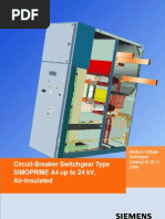 SIMOPRIME Circuit-Breaker Switchgear 17.5 kV | PDF | High Voltage ...