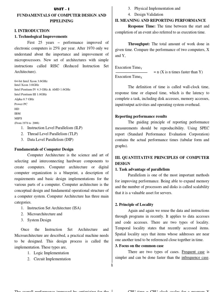 CompArch Studcopy4units | PDF | Cpu Cache | Central Processing Unit