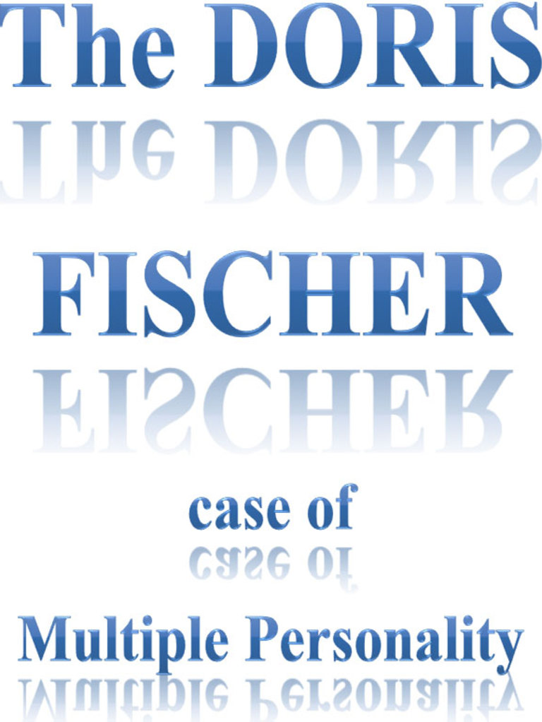 The Doris Fischer Case of Multiple Personality | PDF | Stimulus ...