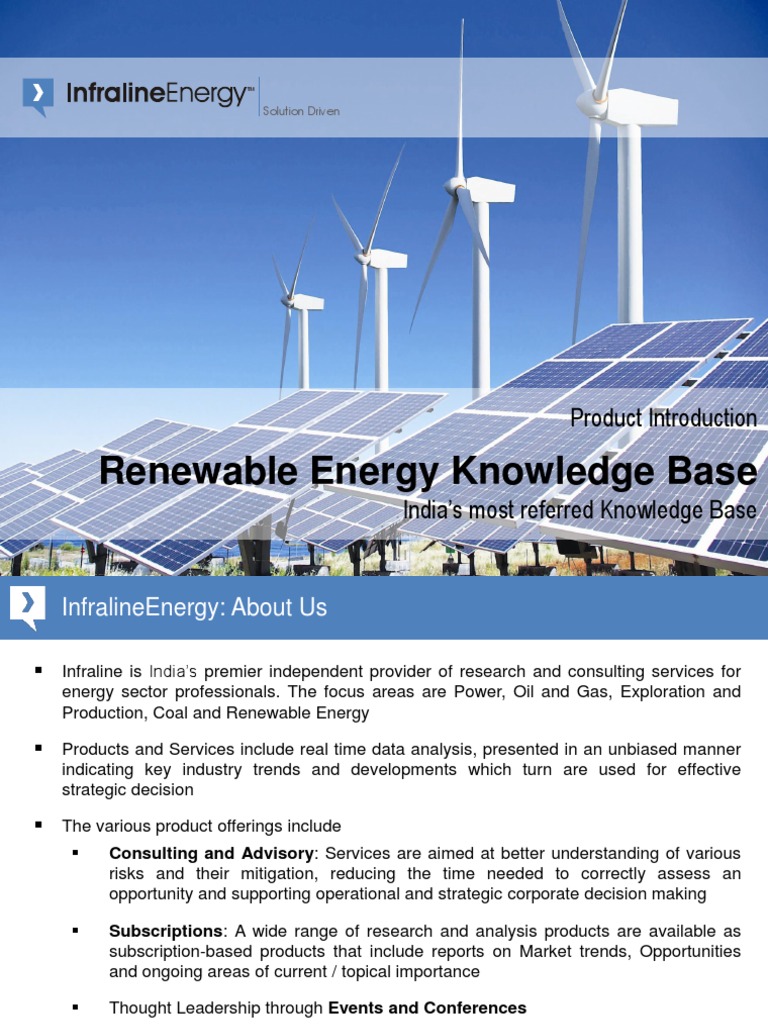 Renewable Energy Presentation | Renewable Energy | Wind Power