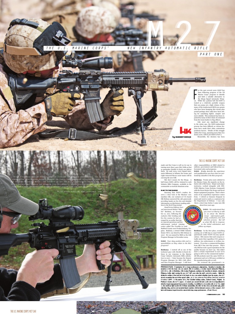 HK M27 | PDF | Firearms | Hazards