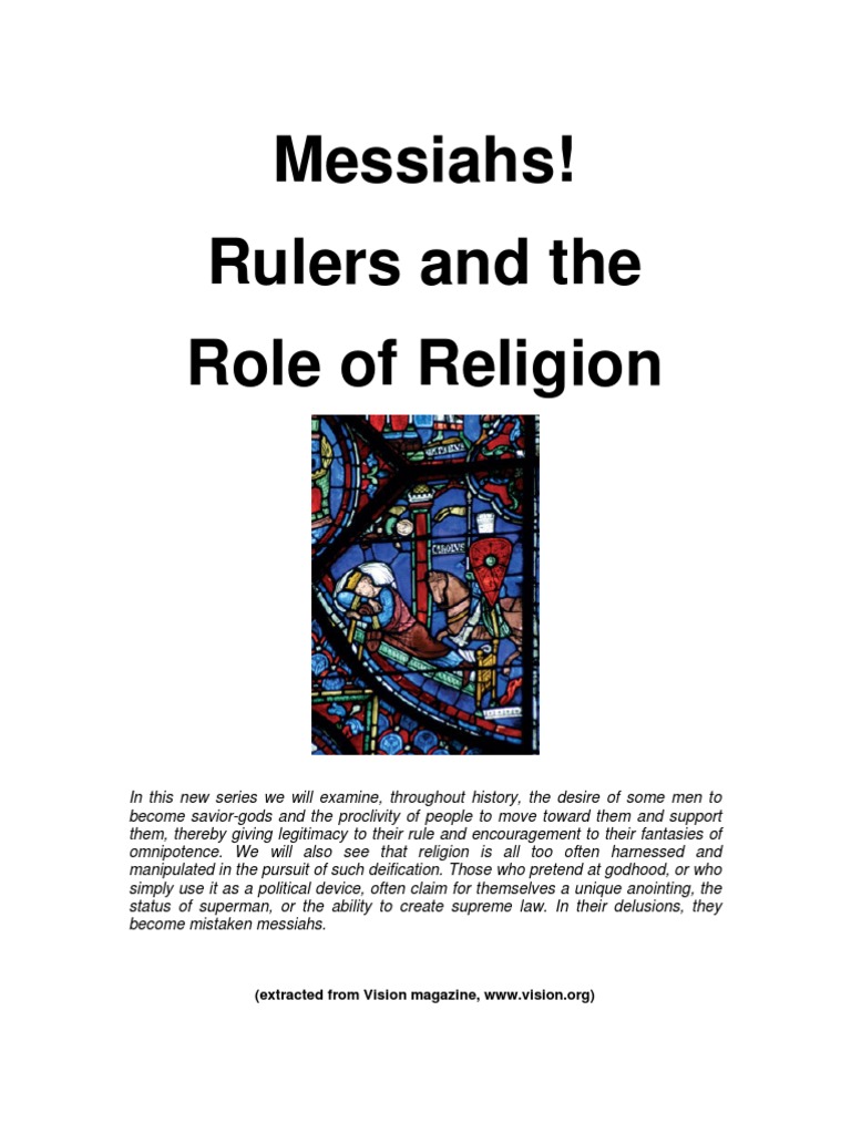Messiahs | PDF