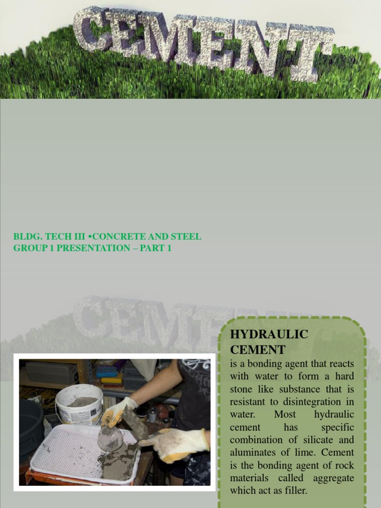 Concrete Composition and Properties | PDF | Concrete | Cement