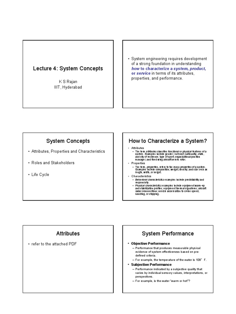 Cl-4 System Concepts | PDF | Business