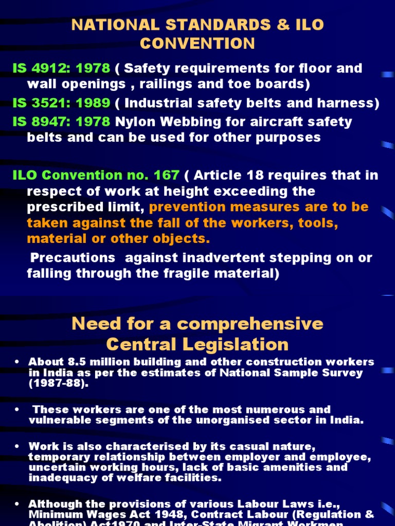 Presentation BOCW - Revised | PDF | Demolition | International Labour ...