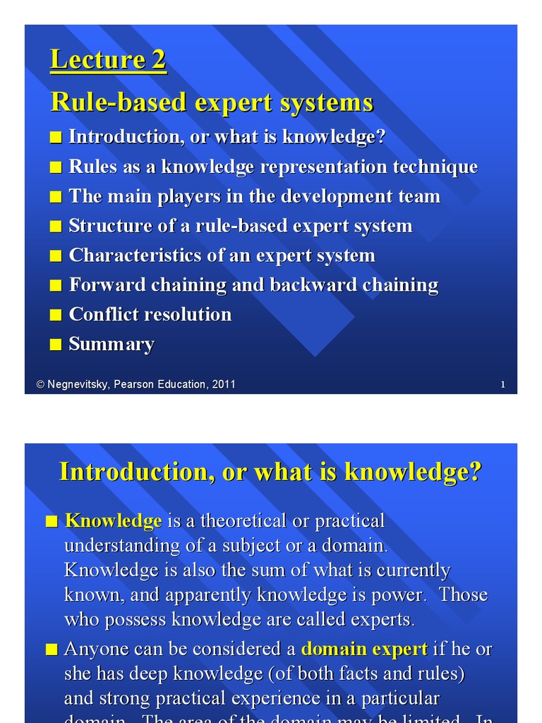 Rule-Based Expert System | PDF | Expert | Knowledge Representation And ...