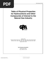 GPA 2145 - Table of Physical Constants For Hydrocarbons and Other ...
