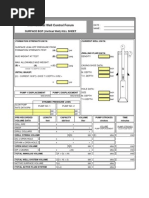 IADC WellSharp Kill Sheet | PDF | Gases | Chemical Engineering