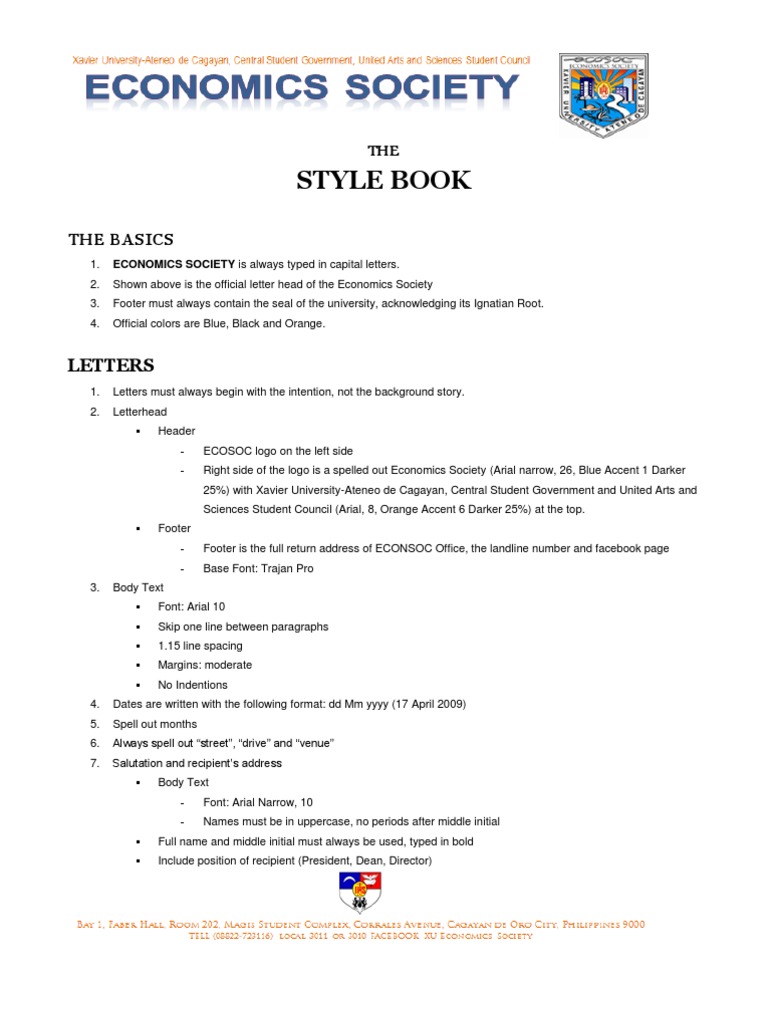 The Style Book | PDF | Arial | Typefaces