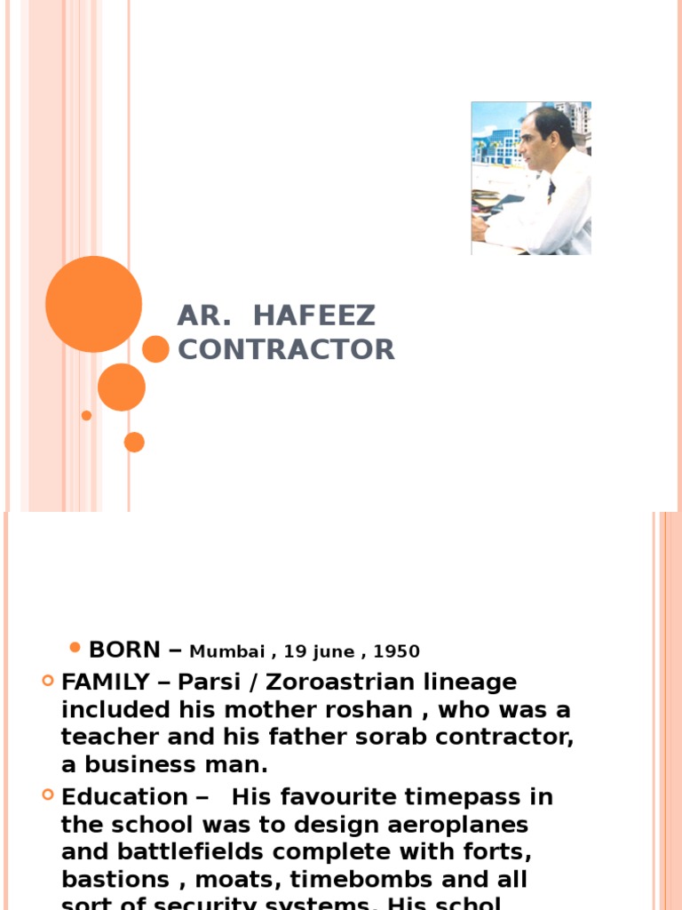 Ar. Hafeez Contractor | PDF | Architect | Apartment