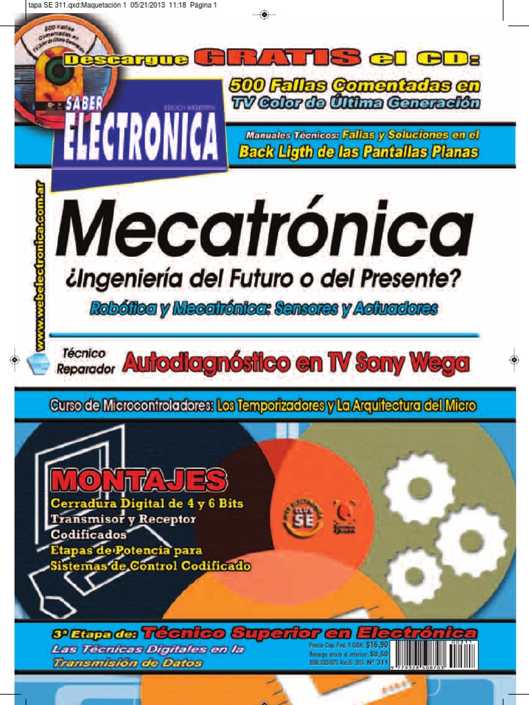Se 311 | PDF | Mecatrónica | Electrónica
