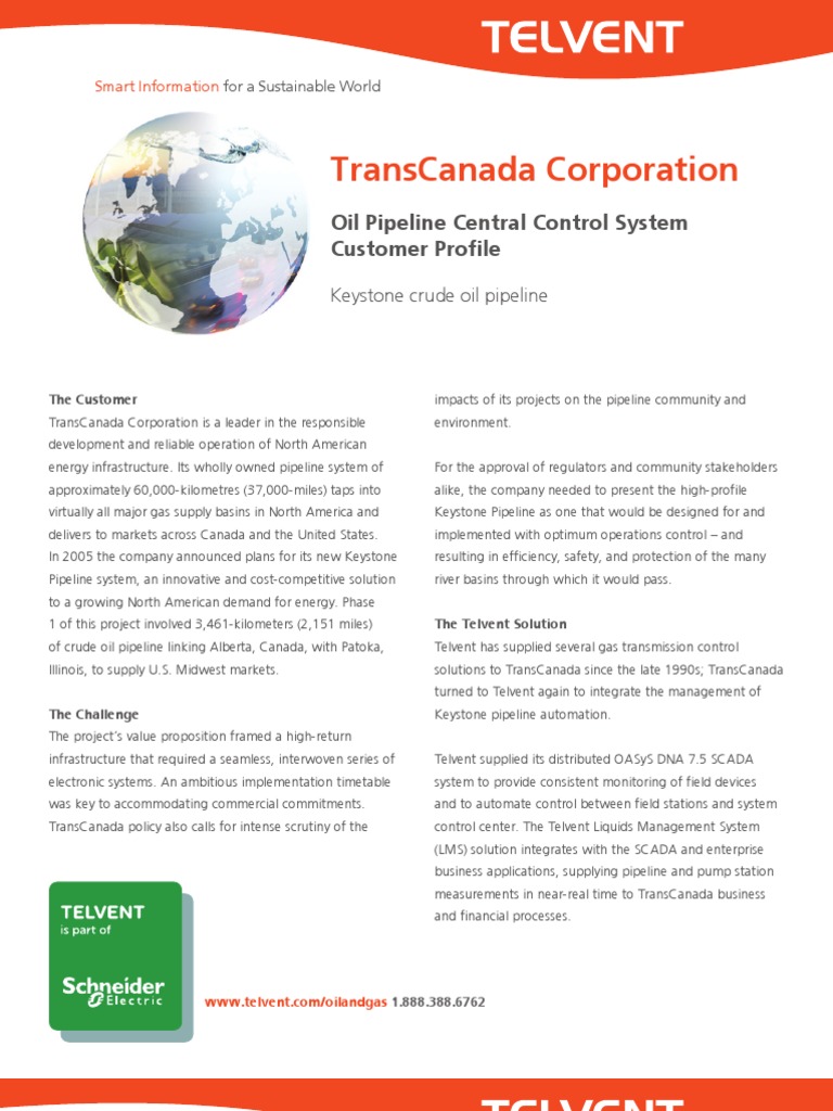 TransCanada Corporation | PDF | Keystone Pipeline | Pipeline Transport