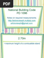 NBCP Minimum Requirements | PDF | Stairs | Building Engineering