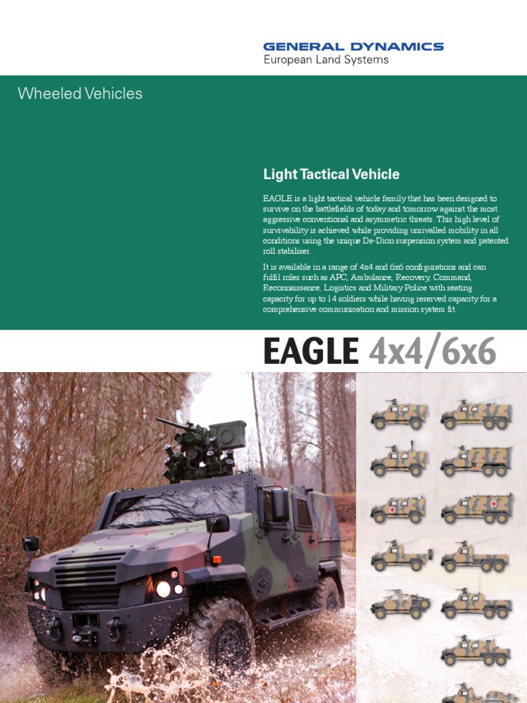 Eagle 6 X 6 | PDF | Four Wheel Drive | Transmission (Mechanics)