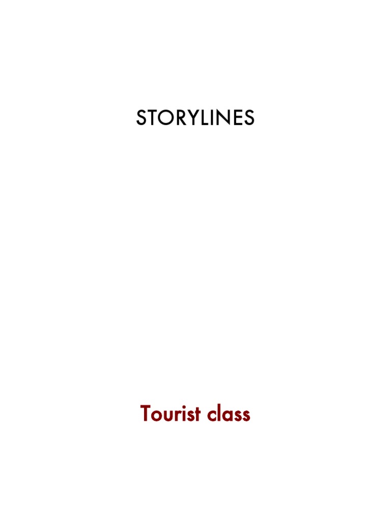 Ejemplos de Storylines | PDF | Ocio