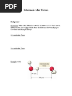 Intermolecular Forces - The Four Types Chemistry | PDF | Intermolecular Force | Ion