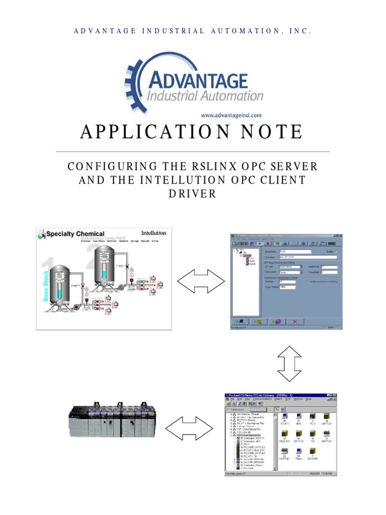 Configuring RSLinx OPC Server and OPC Client | PDF | Dialog Box | Databases