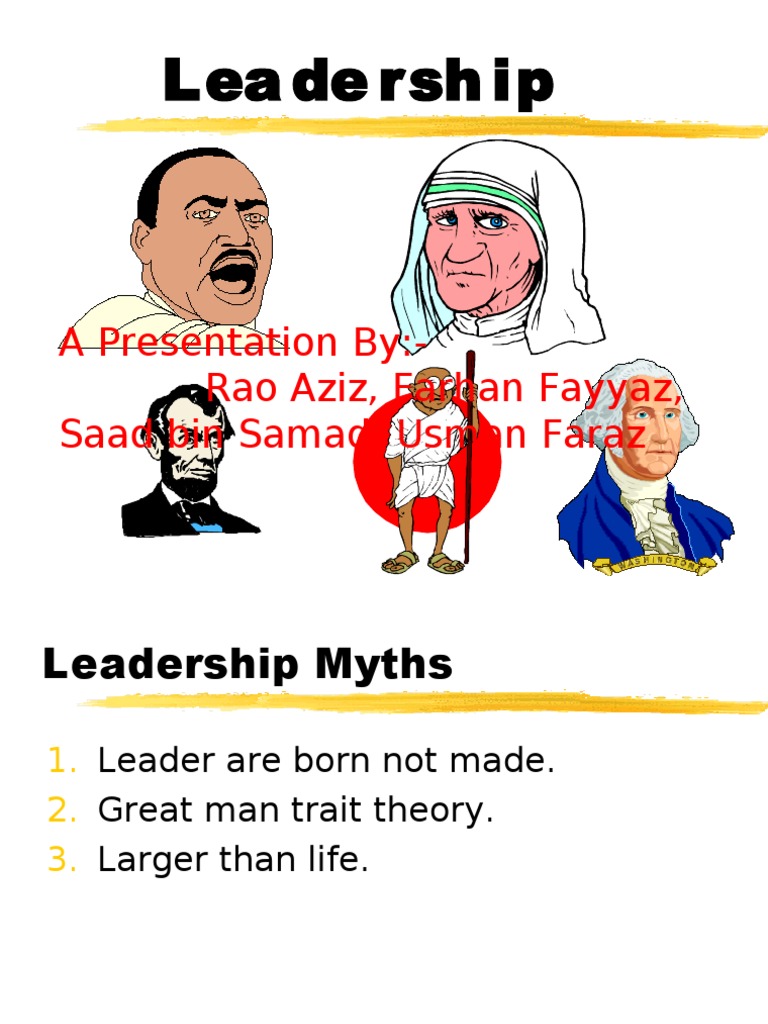 Great Leaders and Their Leaders | PDF | Leadership | Emergence
