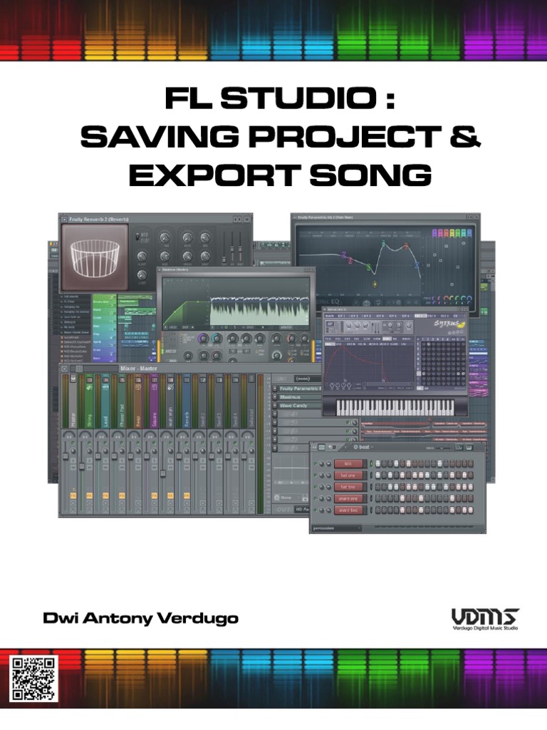 Tutorial FL Studio Basic Part 4: Saving Project & Export Song | PDF