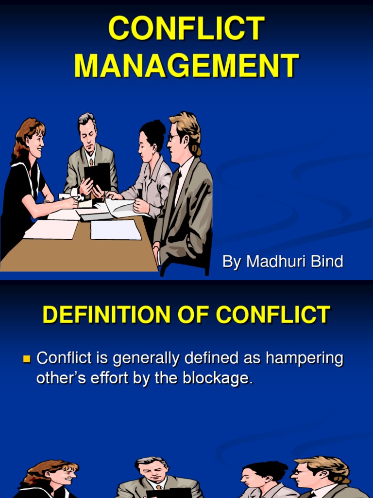 Conflict Mangement | PDF | Bargaining | Action (Philosophy)