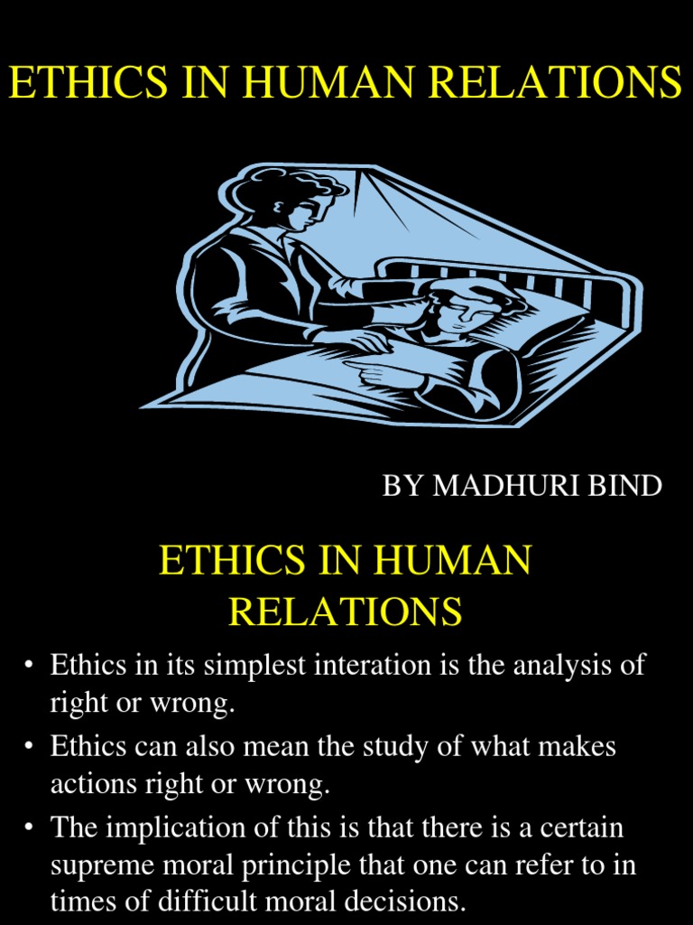 Ethics in Human Relation | PDF | Sympathy | Empathy