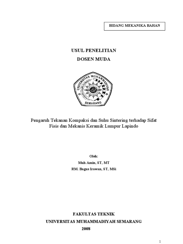 Contoh Proposal Lumpur Lapindo - Keramik | PDF
