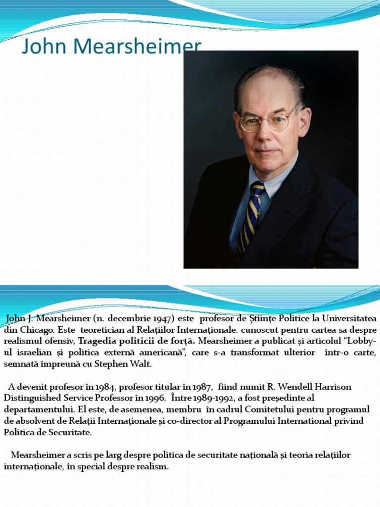 John Mearsheimer | PDF