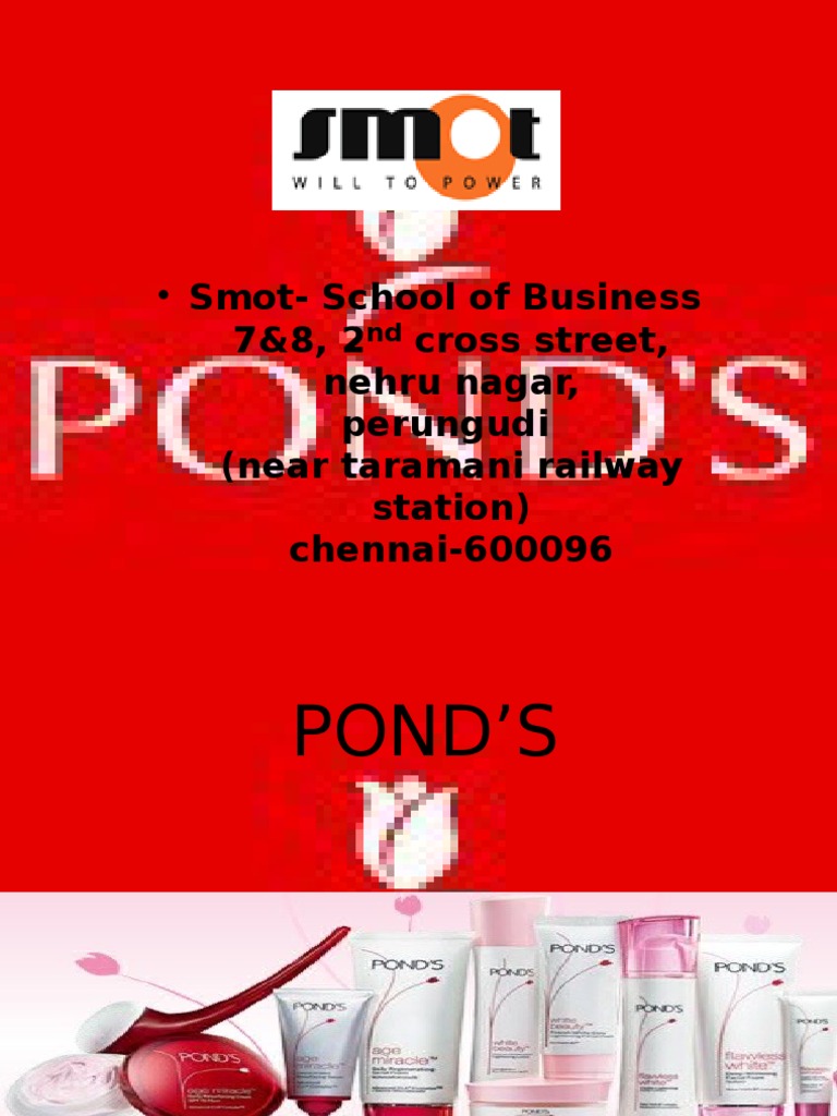POND'S Brand | PDF | Toiletry | Cosmetics