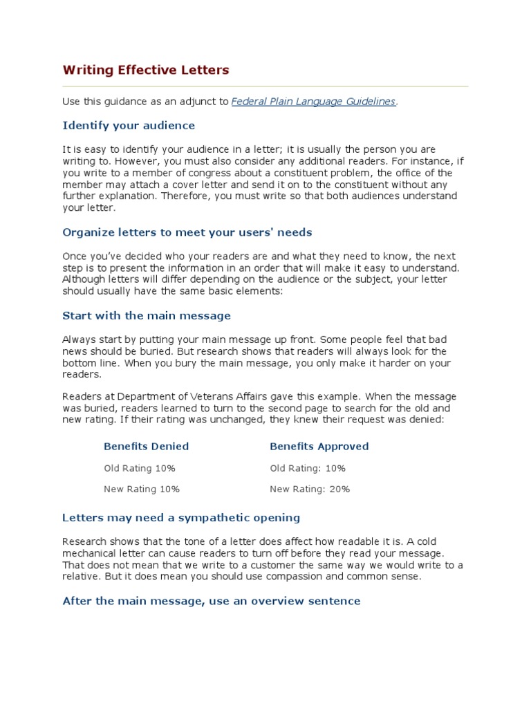 Writing Effective Letters | PDF | Mortgage Loan | Interest
