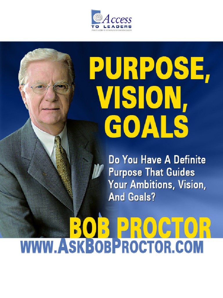 Purpose Vision Goals | PDF | Goal | Love