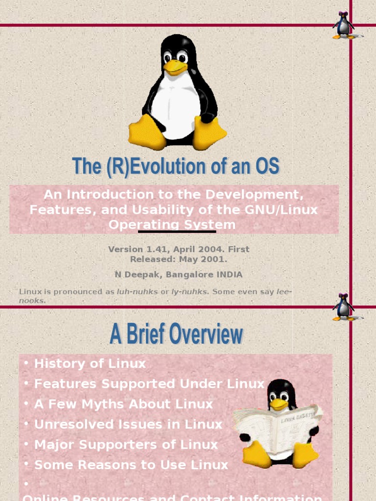 An Introduction To The Development, Features, and Usability of The GNU ...