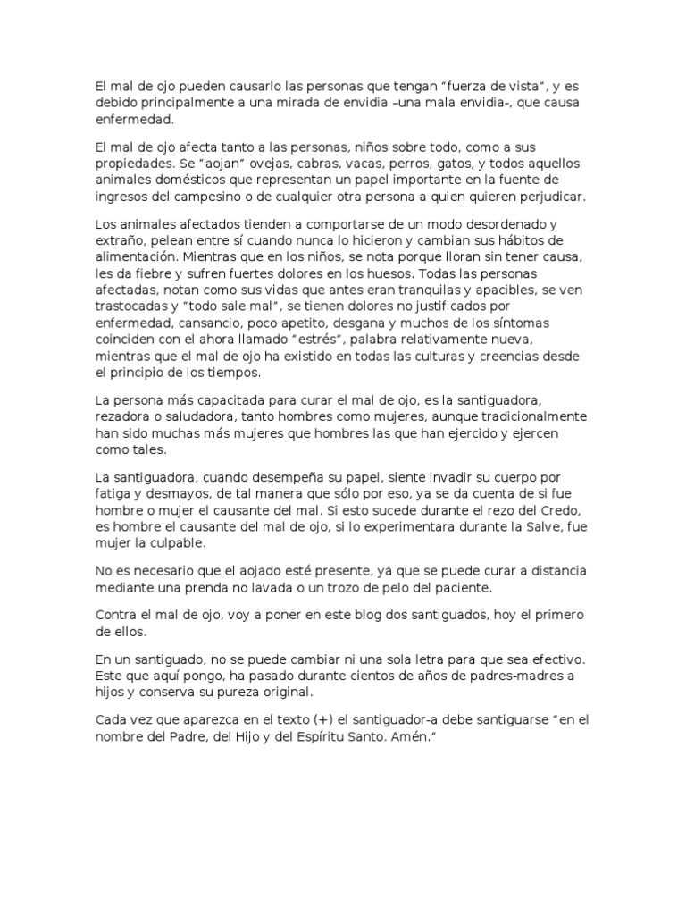 Oracion para Santiguar | PDF | María, madre de Jesús | Oración