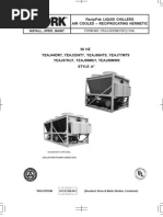 Trane Chiller Data Sheet CVHG | PDF | Building Engineering | Physical ...