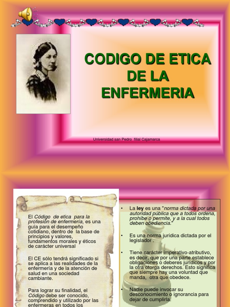 codigo | Enfermería | Justicia