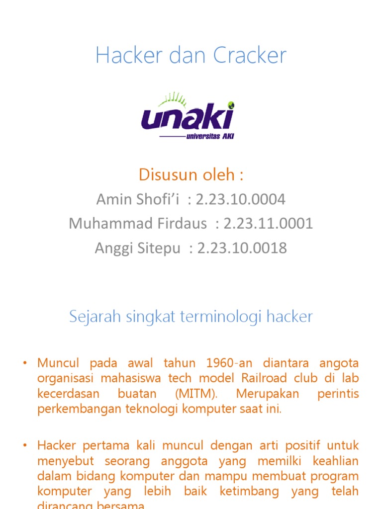 Hacker Dan Cracker | PDF