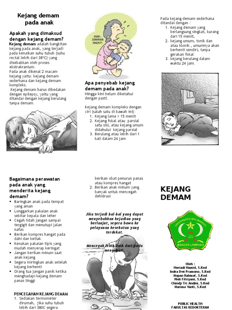 Jenis dan Penanganan Kejang Demam Anak | PDF