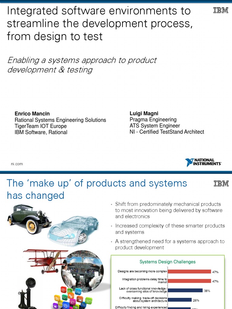Streamlining Systems Engineering with IBM | PDF | Product Lifecycle ...