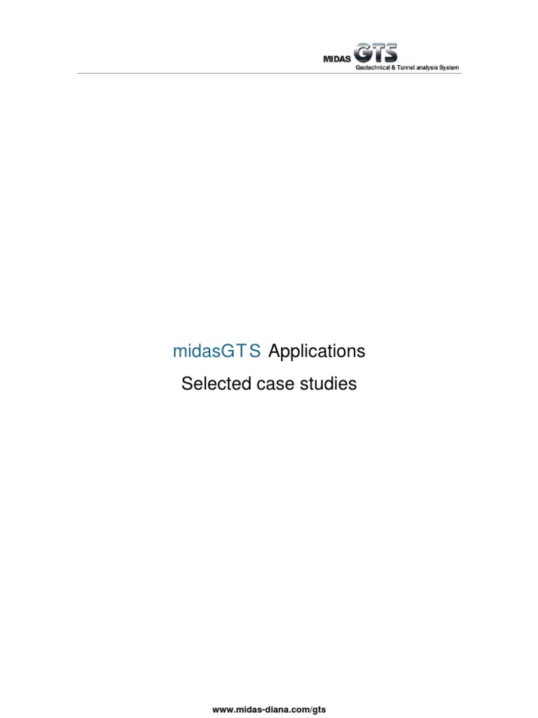 GTS Applications 1 | PDF | Tunnel | Geotechnical Engineering