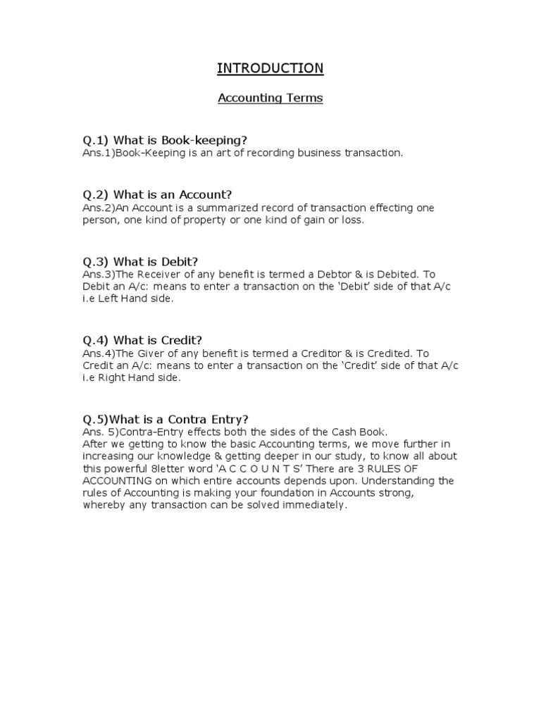 Simple Introduction To Tally Software | PDF | Debits And Credits ...