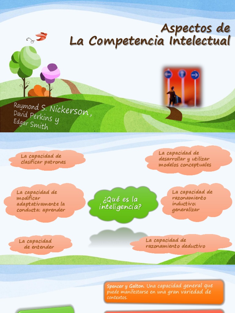 Aspectos de La Competencia Intelectual | Razón | Desarrollo cognitivo ...
