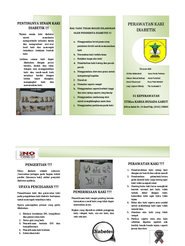 Leaflet Ulkus DM | PDF