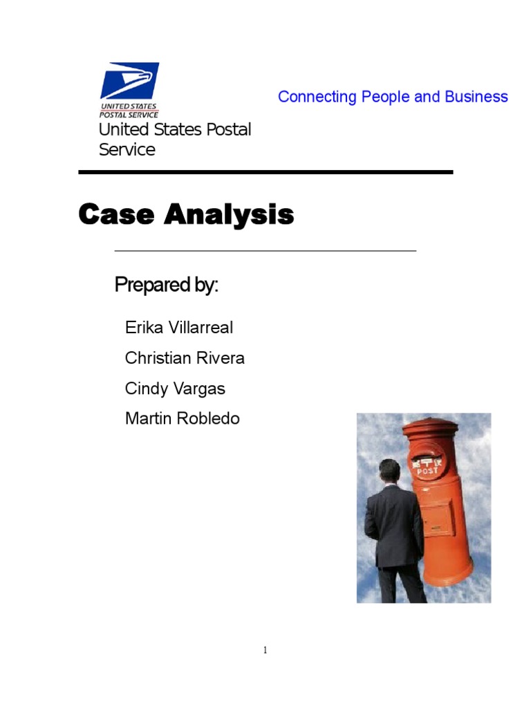 USPS Case Analysis: Challenges & Opportunities | PDF | United States ...