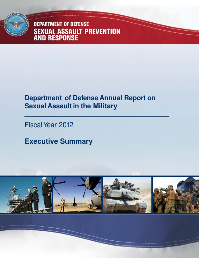 DoD 2012 Military Sexual Assault Report | PDF | United States ...