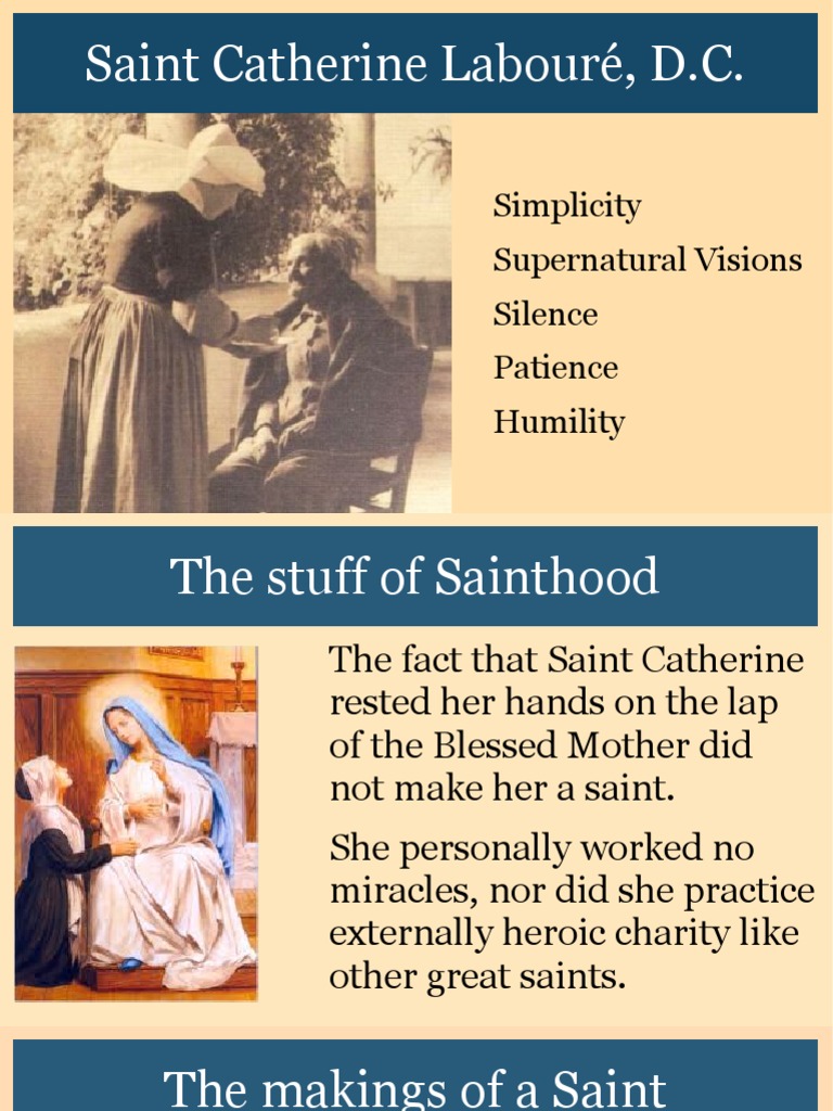 St. Catherine Labouré | Marian Apparition | Mary, Mother Of Jesus