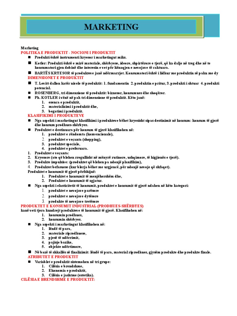 Marketing | PDF